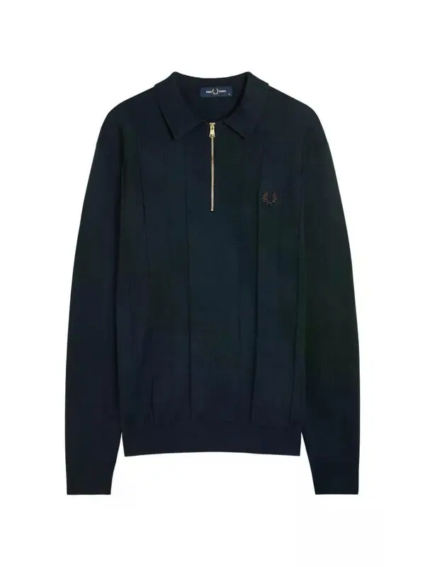 Fred Perry Tonal Stripe Knitted Sweater