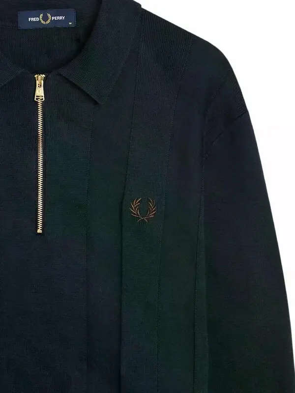 Fred Perry Tonal Stripe Knitted Sweater