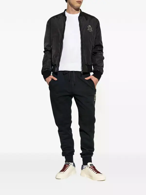 Dolce & Gabbana Emblem Drawstring Track Pants