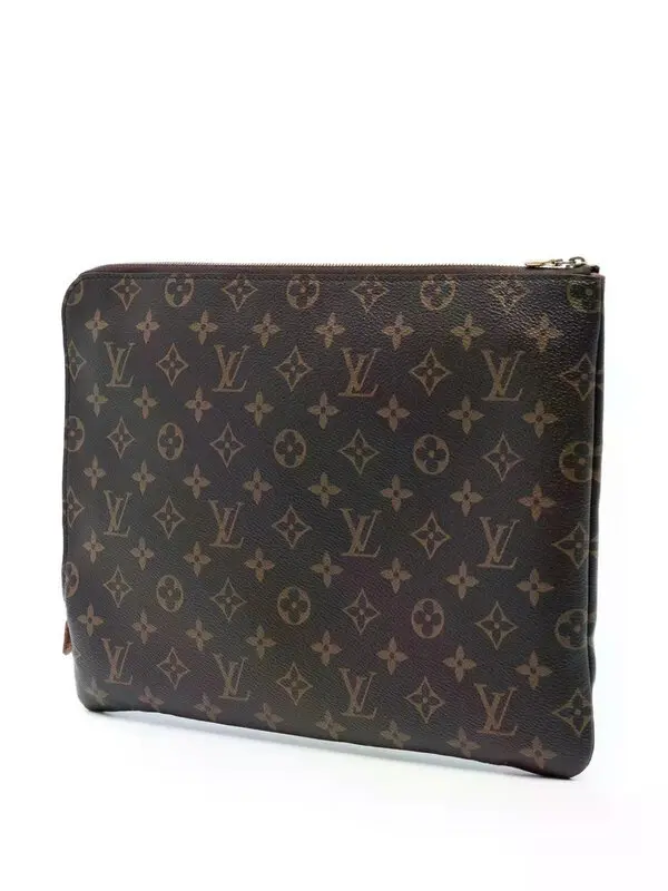LOUIS VUITTON 2018 Monogram Etui Voyage Mm Clutch - Brown