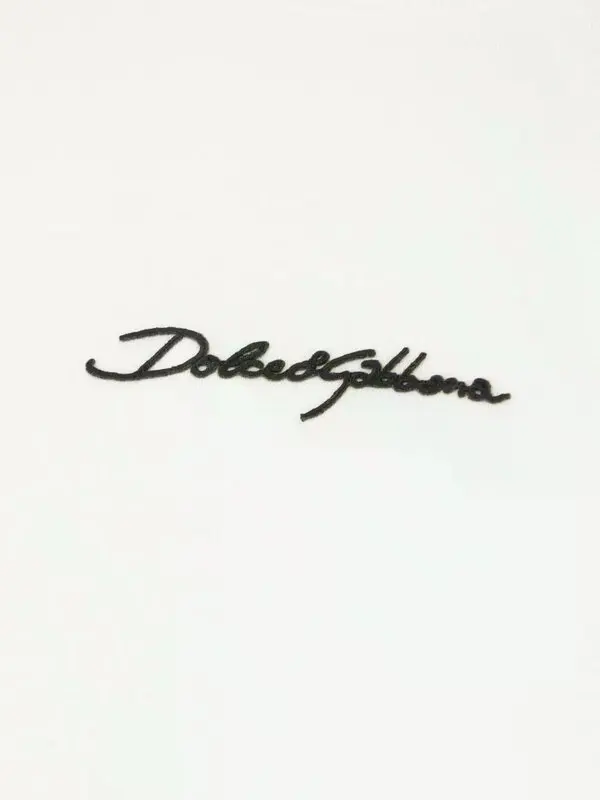 Dolce & Gabbana Cotton T-shirt With Logo - White