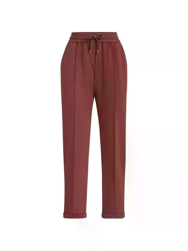 Brunello Cucinelli Drawstring Track Pants - Red