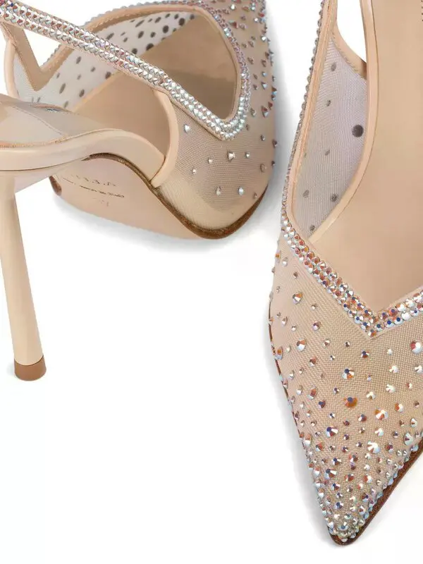 LE SILLA Nicole Slingback Heeled Pumps - Neutrals