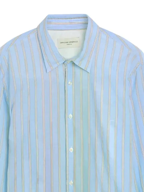Officine Générale Striped Shirt