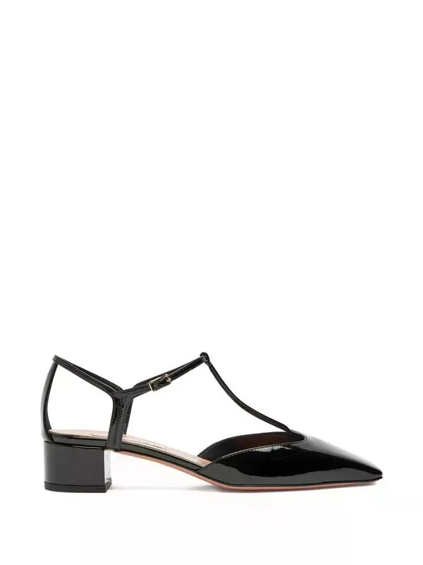 AQUAZZURA Sorbonne T-strap Pumps - Black