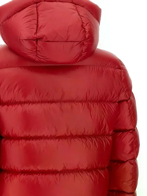 BLAUER. Hooded Quilted Down Jacket