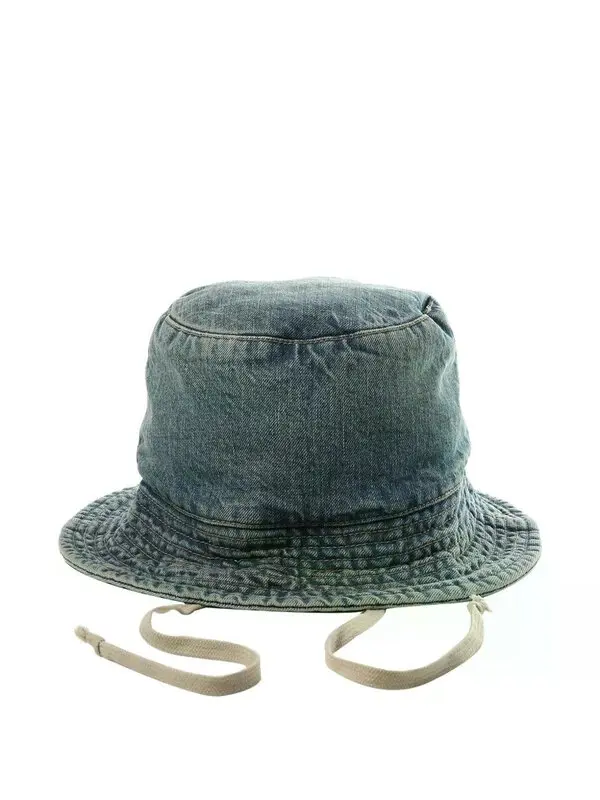 Rick Owens Denim Bucket Hat - Blue