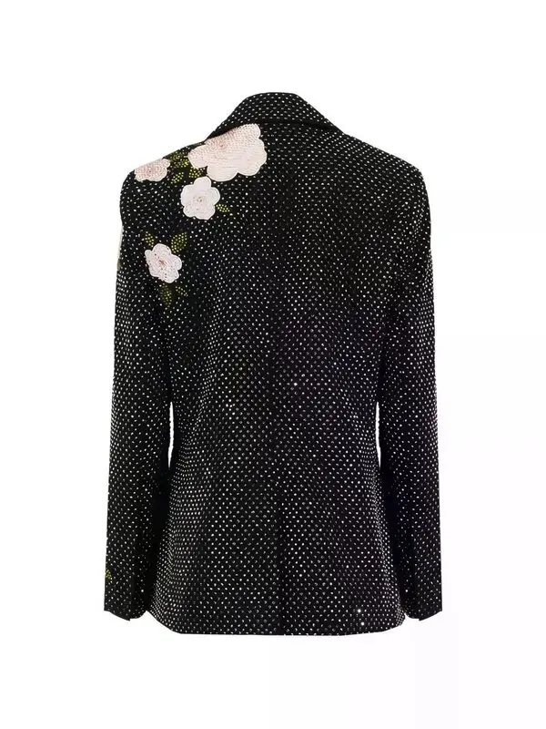 Alice + Olivia Macey Embroidered Blazer