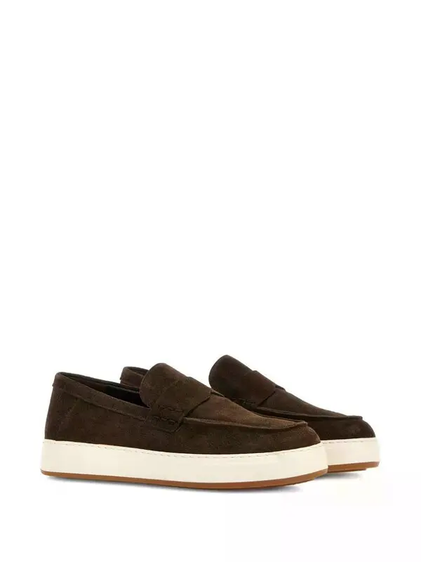Hogan H668 H-tv Loafers - Brown