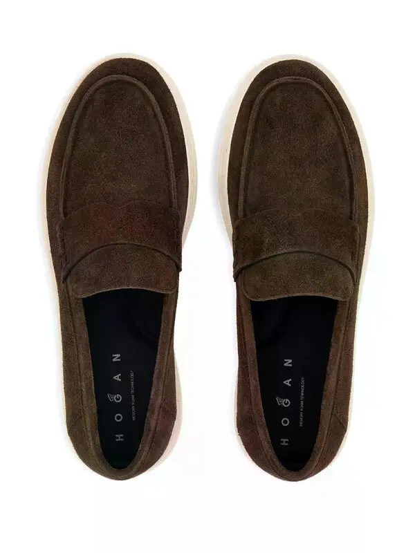 Hogan H668 H-tv Loafers - Brown