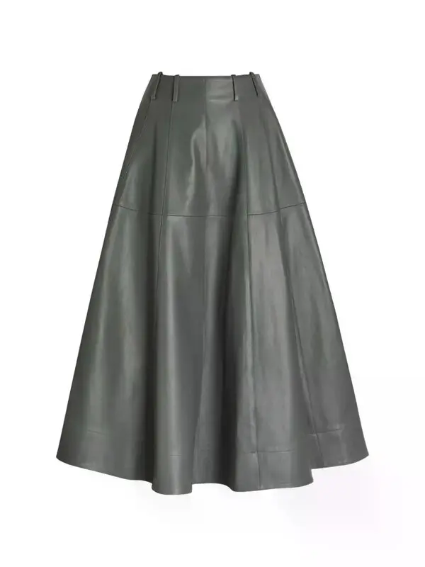 ARMARIUM Fiamma Panelled A-line Midi Skirt