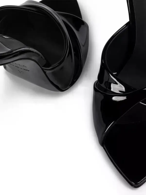 LE SILLA Shirley Heeled Sandals - Black