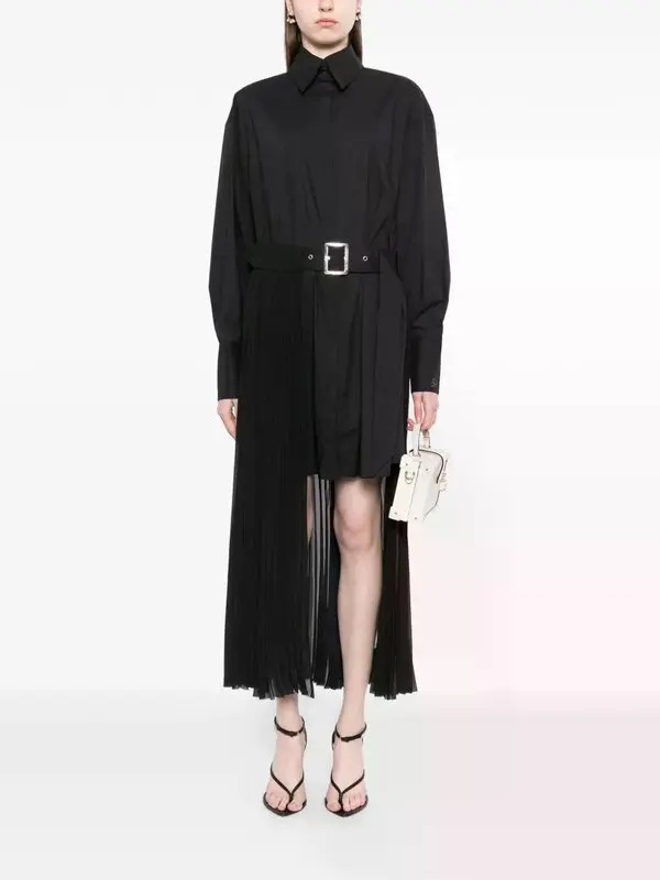 Karl Lagerfeld Pleated Shirt Dress