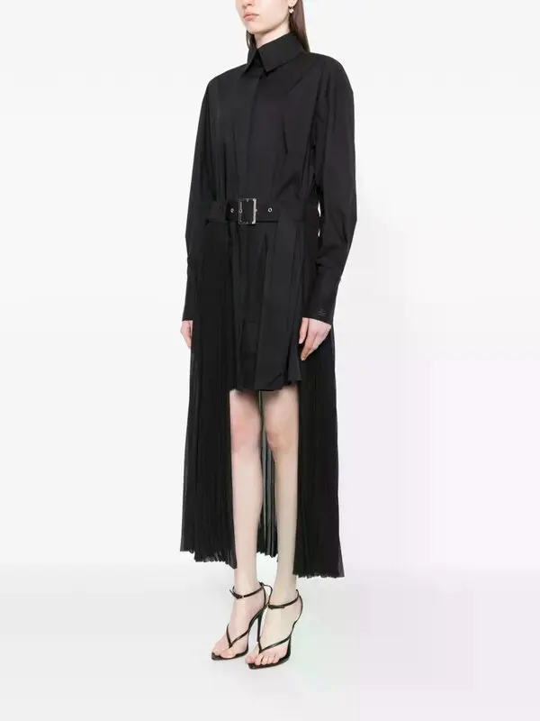 Karl Lagerfeld Pleated Shirt Dress