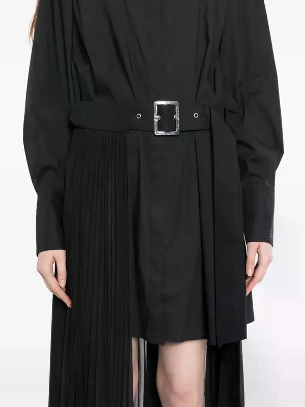 Karl Lagerfeld Pleated Shirt Dress