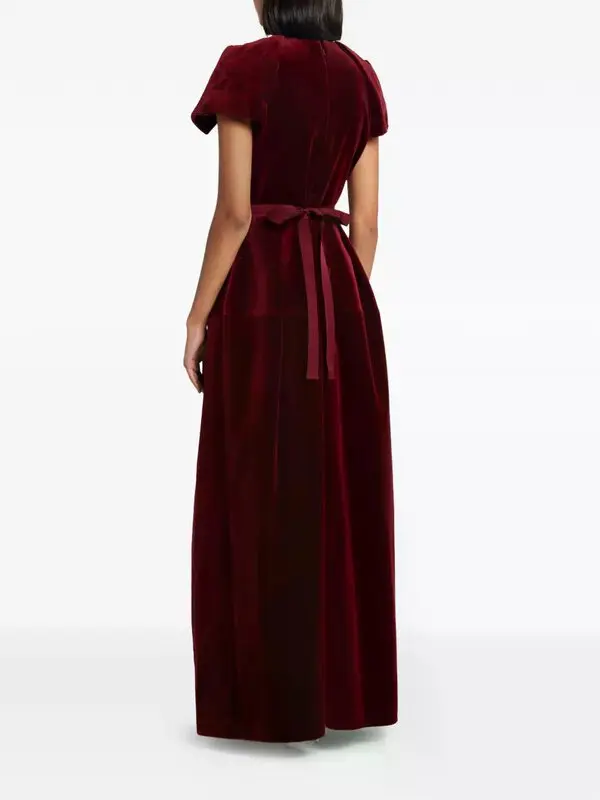 Dice Kayek Embellished Belted Dress