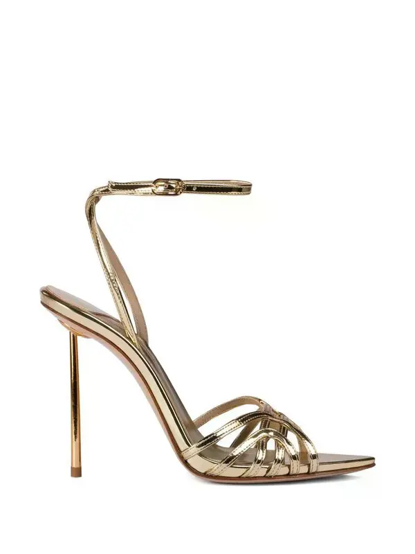 LE SILLA Bella Heeled Sandals - Gold
