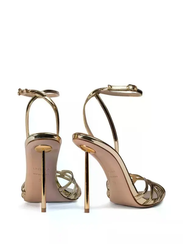 LE SILLA Bella Heeled Sandals - Gold