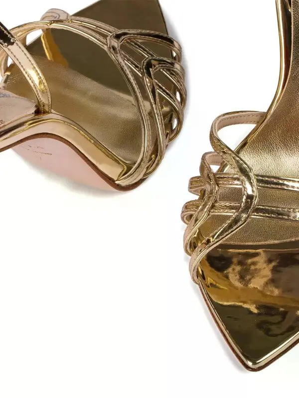 LE SILLA Bella Heeled Sandals - Gold