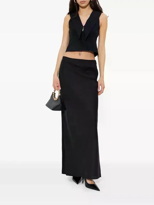 Cult Gaia Zip Maxi Skirt