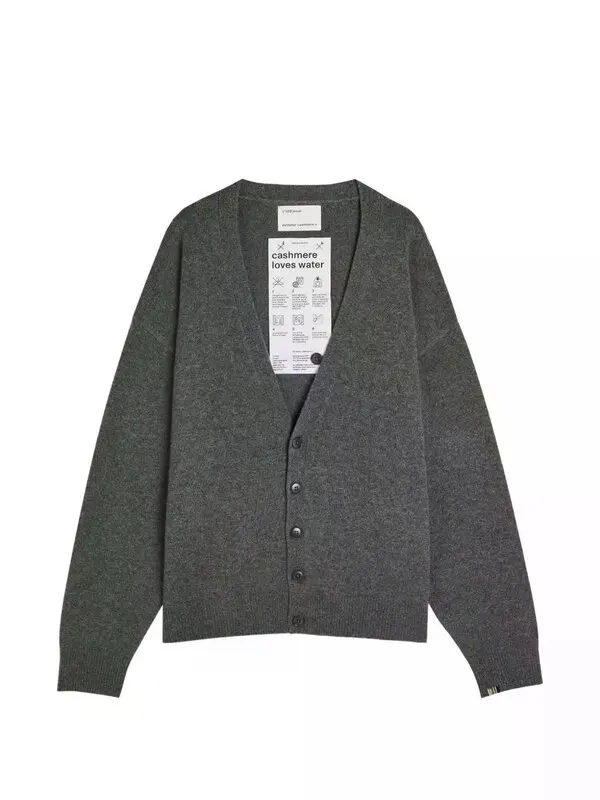 Extreme Cashmere N°459 Jonah Button Cardigan - Grey