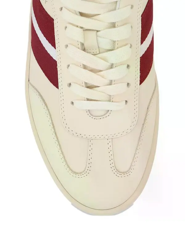 Bally Leather Sneakers - Neutrals