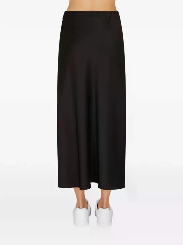 Armani Exchange Logo-patch Maxi Skirt