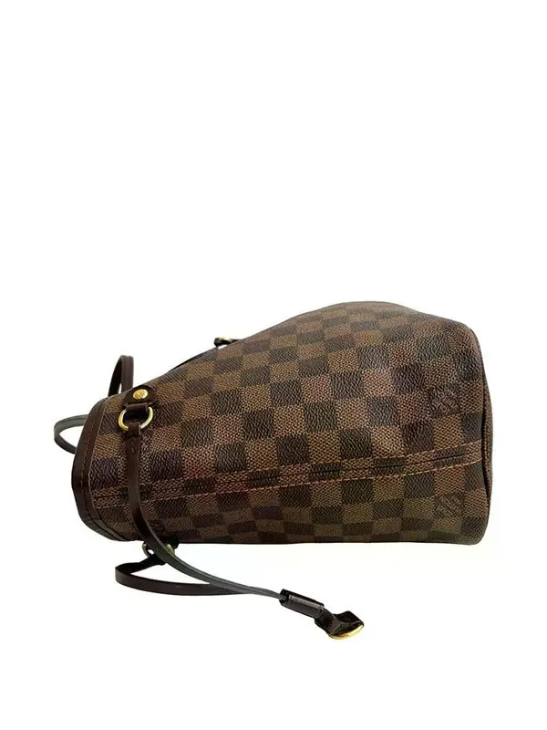 LOUIS VUITTON 2008 Damier Ebene Neverfull Pm Tote - Brown
