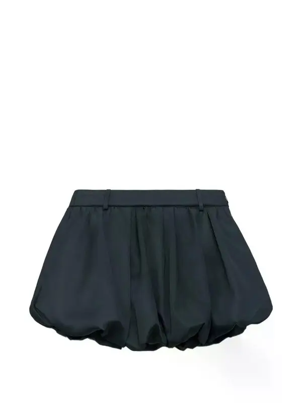 Dorothee Schumacher Shiny Statement Mini Skirt - Blue