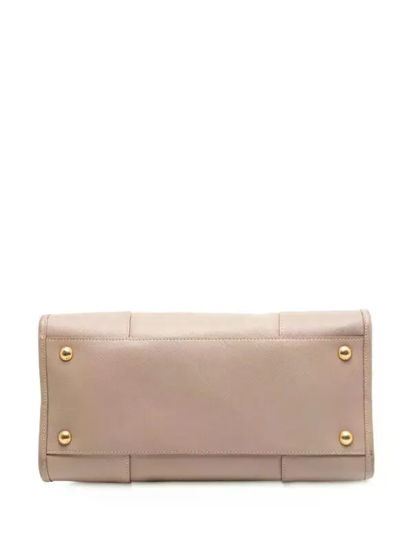 Prada Saffiano Lux Shopping Tote - Pink