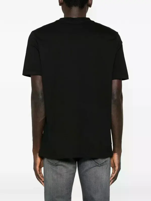 BOSS Printed-artwork T-shirt In Cotton Jersey