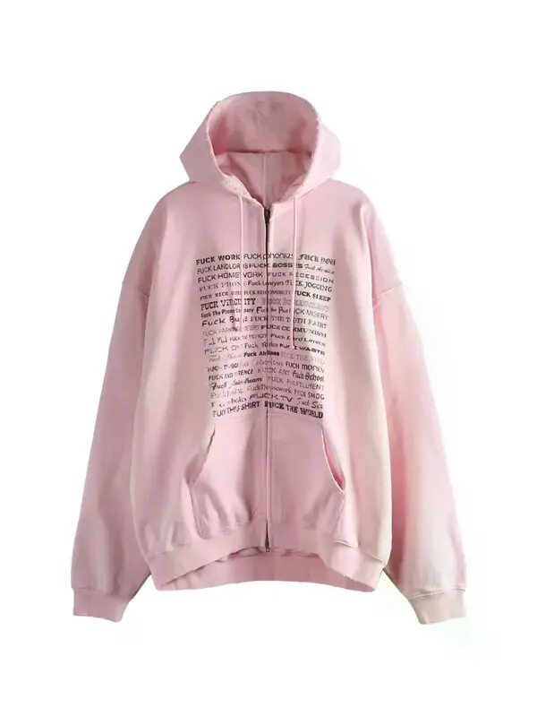Vetements Zip-up Hoodie