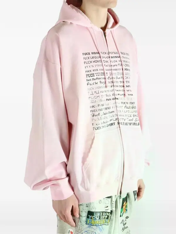 Vetements Zip-up Hoodie