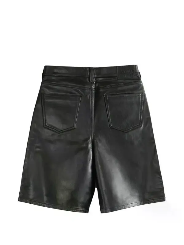 StÜssy Leather Shorts