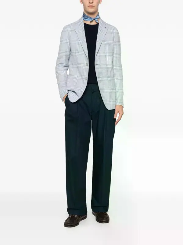 Tagliatore Check Two-button Blazer