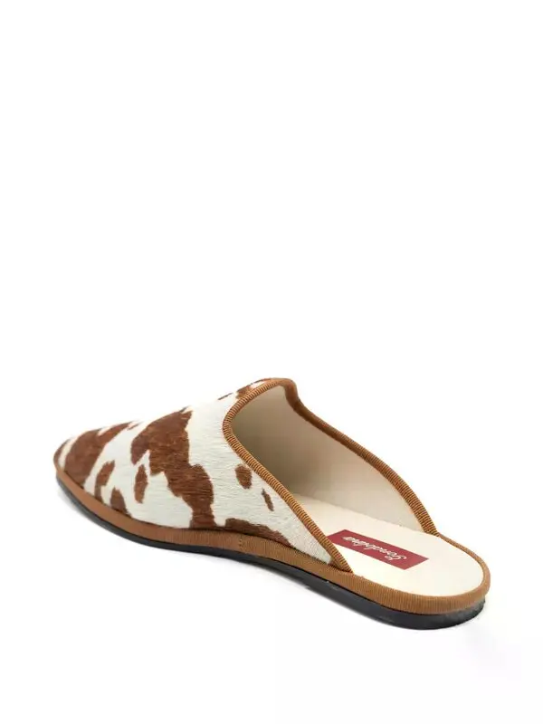 GONDOLINA Cow-print Mules