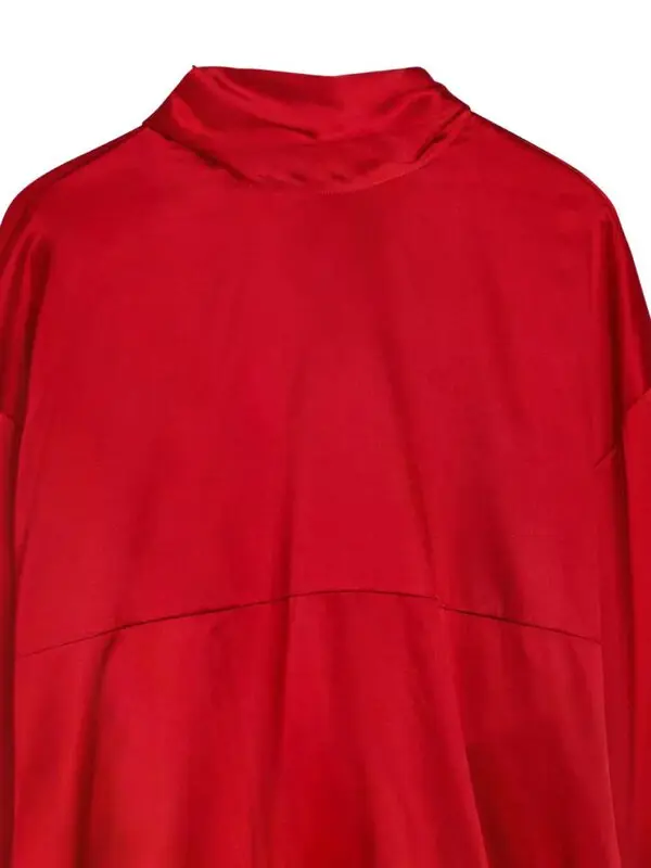 ARMARIUM Elide Buttoned-cuffs Blouse - Red