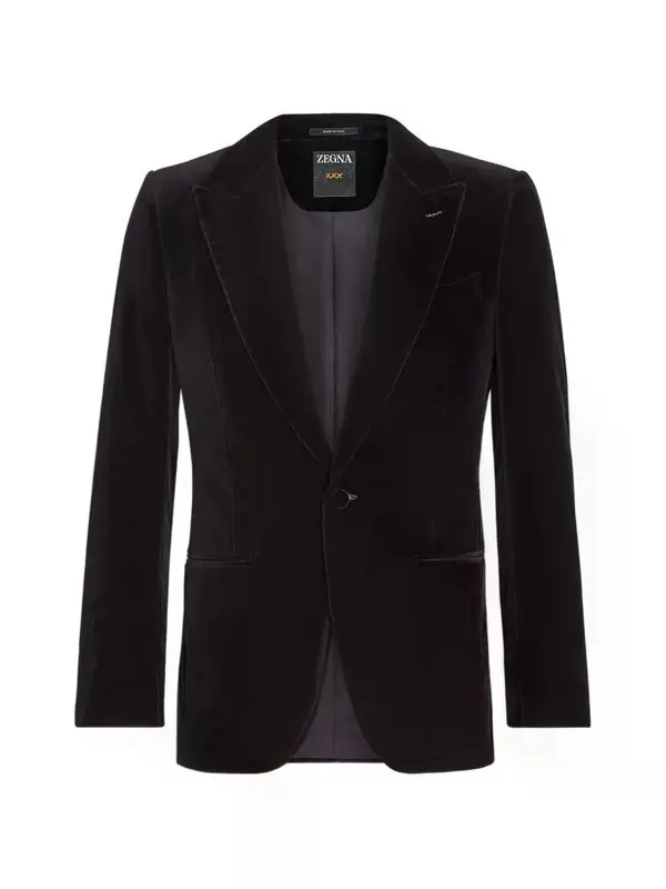 Zegna Cotton Buttoned Blazer