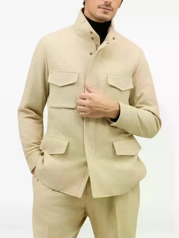 Boglioli Patch-pocket Padded Coat
