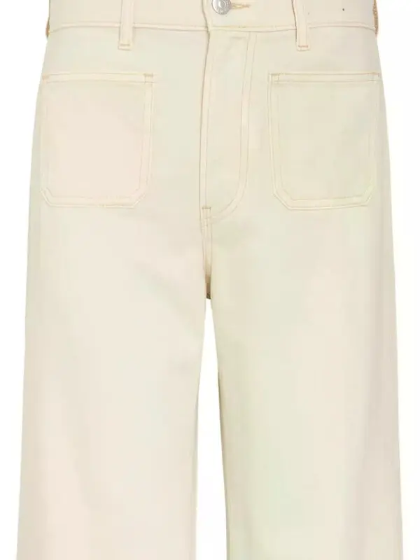 Veronica Beard Kasey Wide-leg Jeans - Neutrals