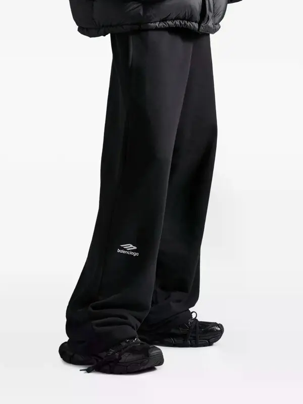 Balenciaga 3b Sports Icon Track Pants - Black | Editorialist