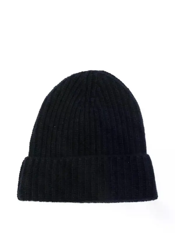 Closed Ribbed Beanie Hat
