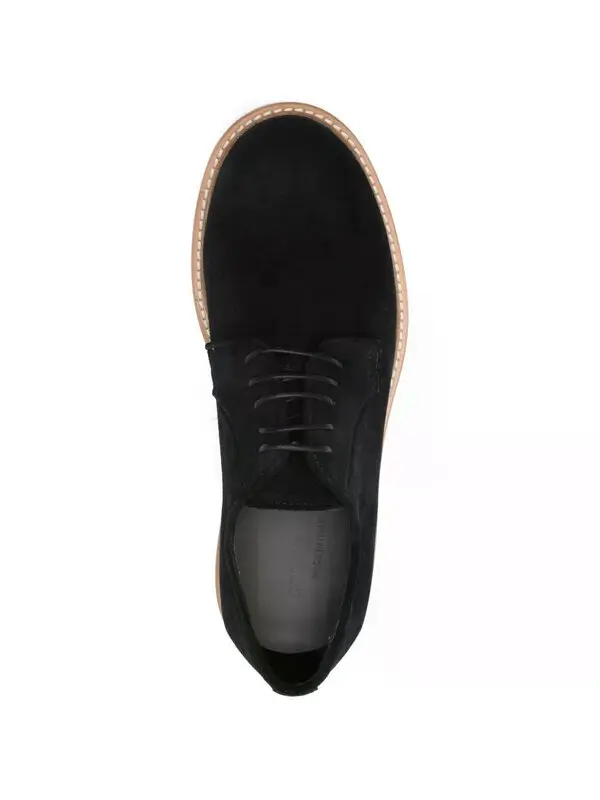 Corneliani Lace-up Derby Shoes - Black