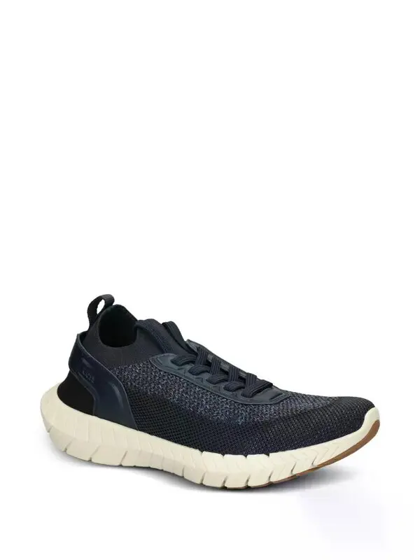 BOSS Lace-up Sneakers With Responsive Motion Foam Outsole - Blue
