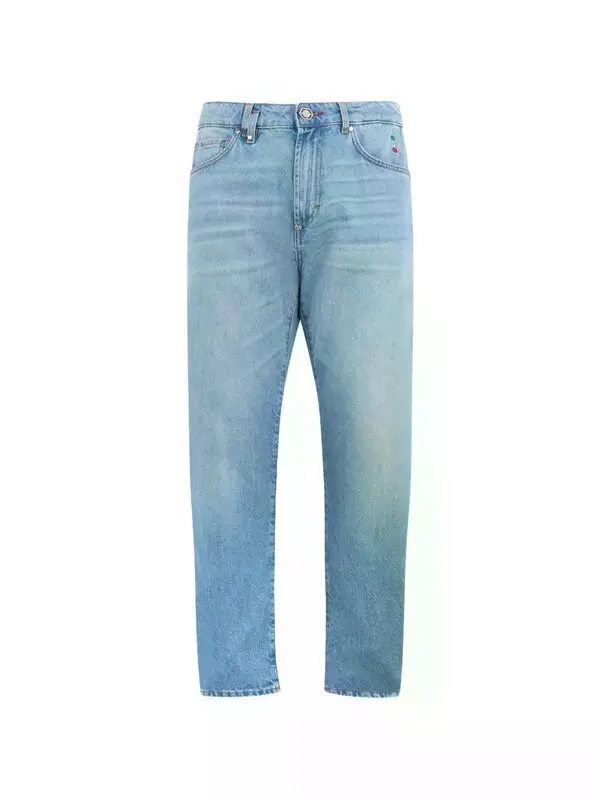 Philipp Plein Appliqué Jeans - Blue