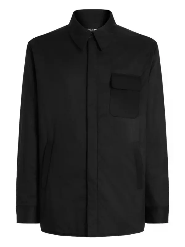 Dolce & Gabbana Polo-collar Shirt Jacket