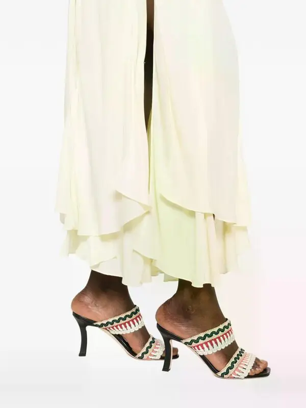 Brandon Maxwell Sleeveless Midi Dress
