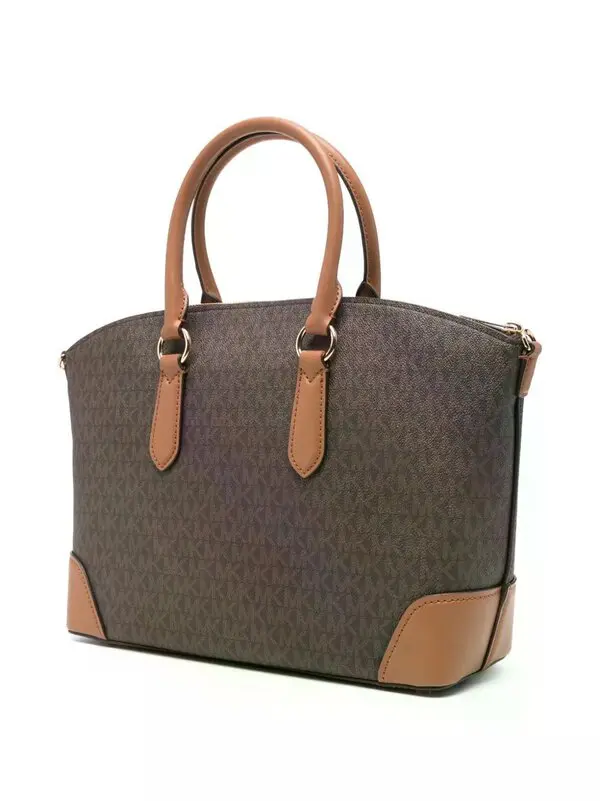 Michael Kors Murphy Monogram Tote Bag - Brown