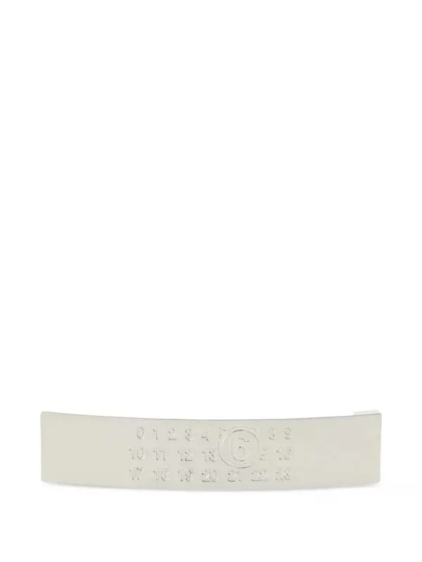 MAISON MARGIELA Polished Hair Clip - Silver