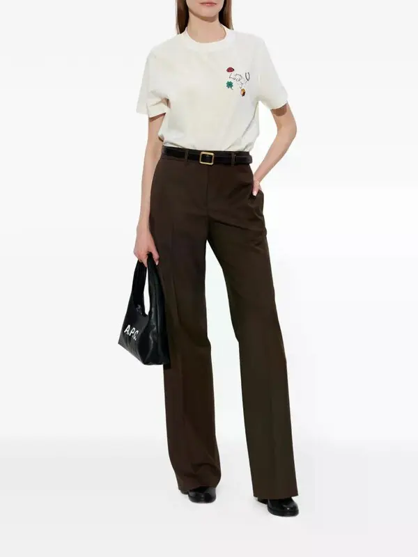 Paul Smith Button Trousers - Brown